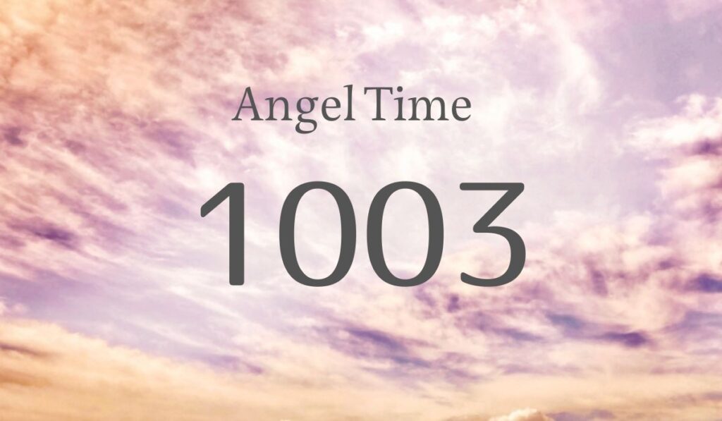 エンジェルナンバー1003の意味や恋愛・金運「あなたの才能とアイデアを信じて」｜Angel Time